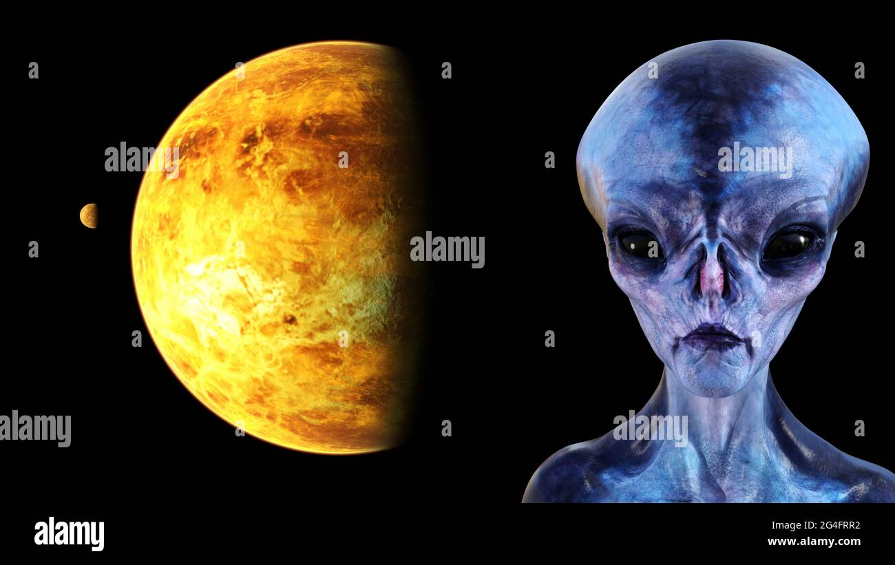 Alien profile hi-res stock photography and images - Alamy