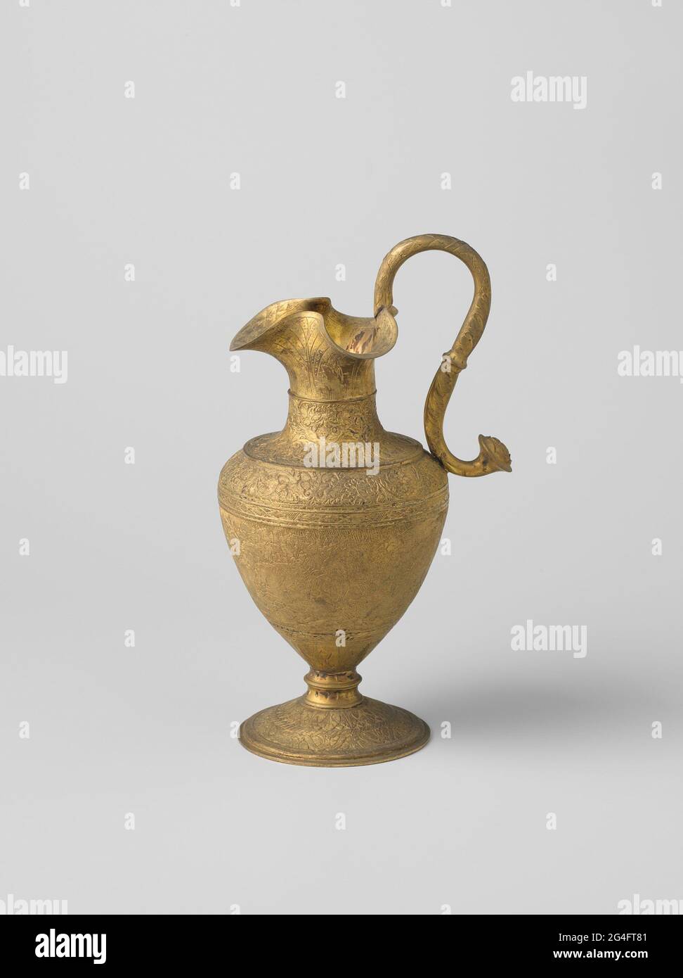 Galvanoplastic reproduction of a can with the representation of a ...