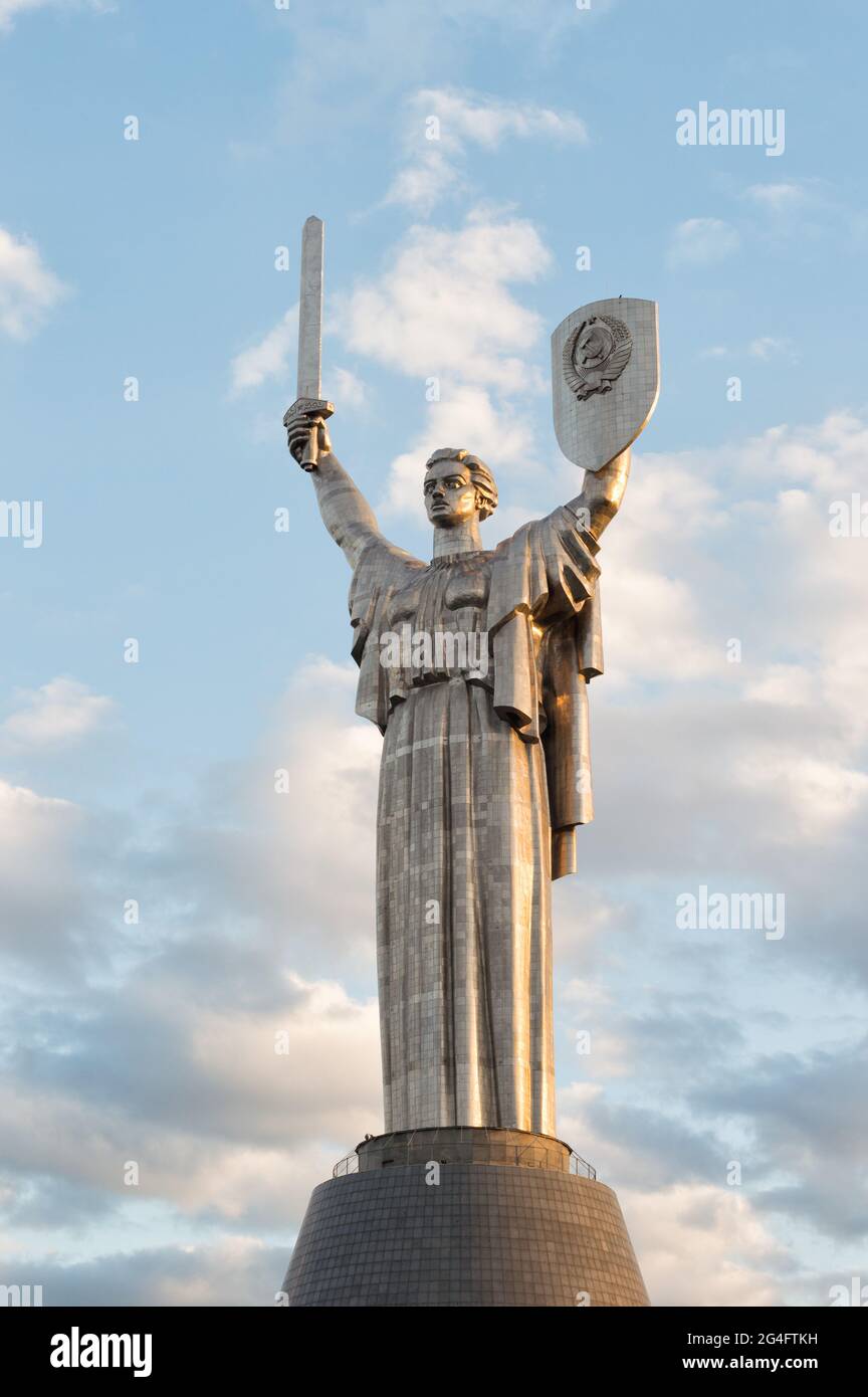 statue of victory in Kiev Stock Photo - Alamy