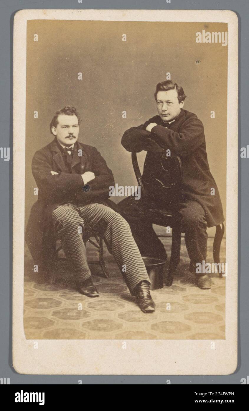 Portrait two men Stock Photo - Alamy