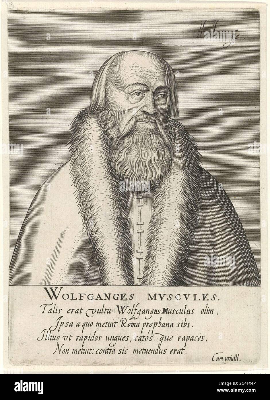 Wolfgang musculus famous reformers hi-res stock photography and images ...