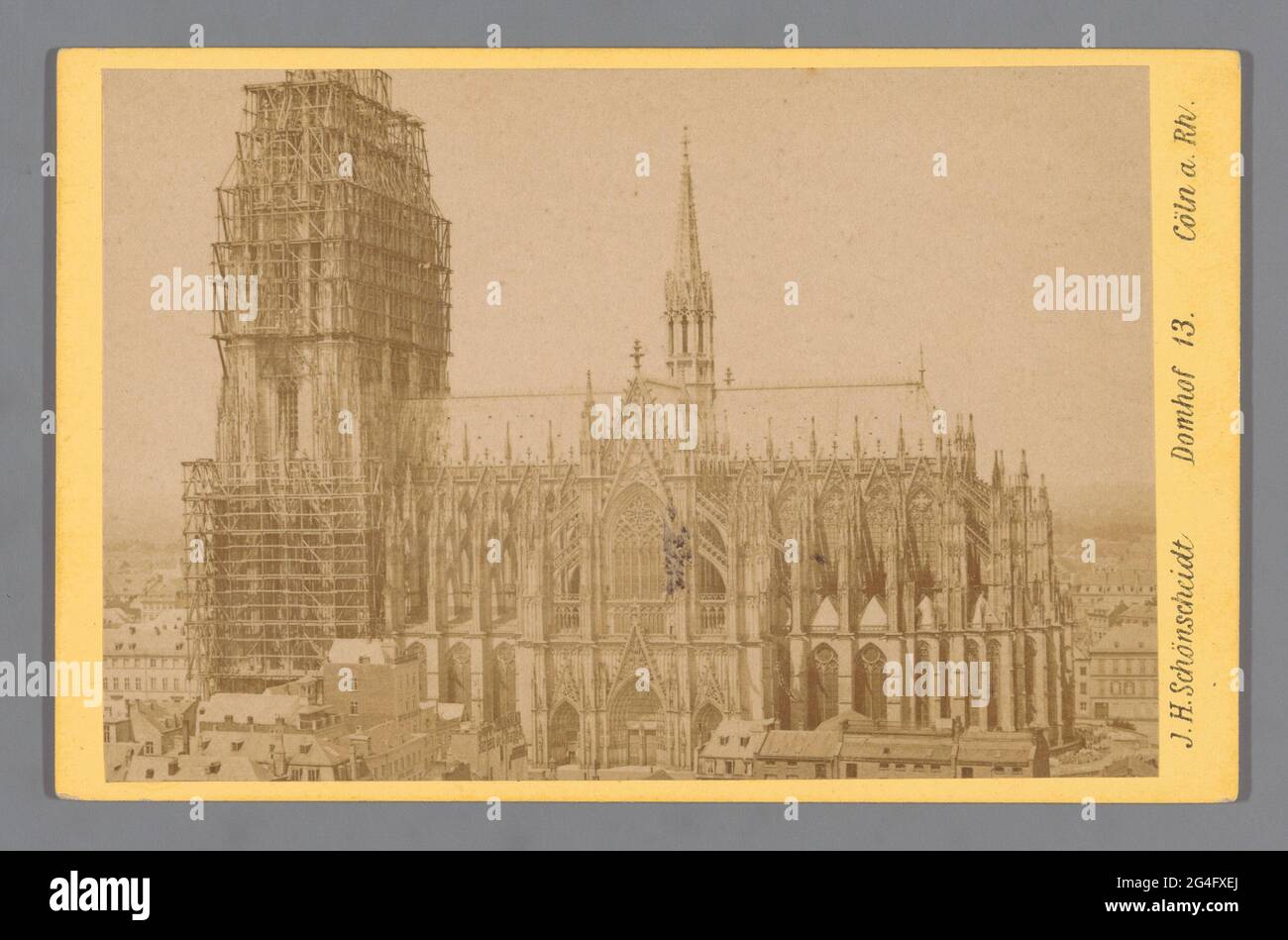 View of Cologne Cathedral, south side Stock Photo - Alamy