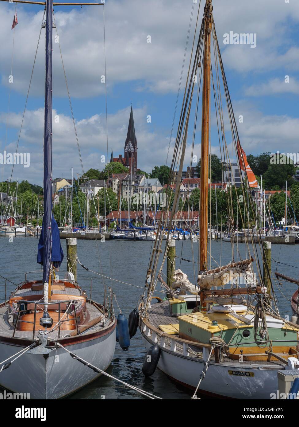 the german city of flensburg Stock Photo - Alamy