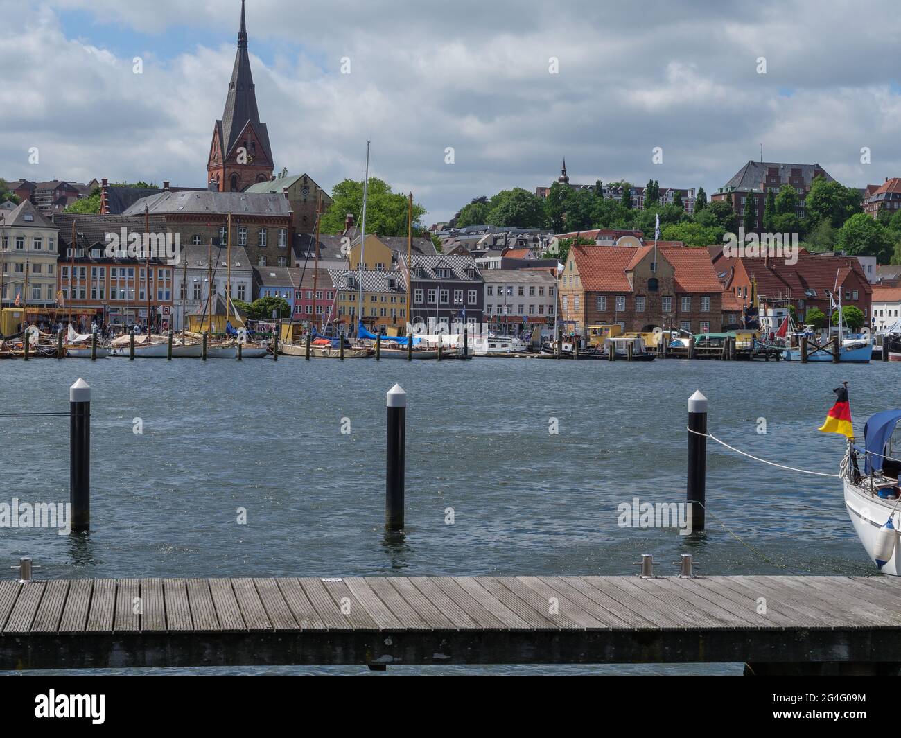 the german city of flensburg Stock Photo - Alamy