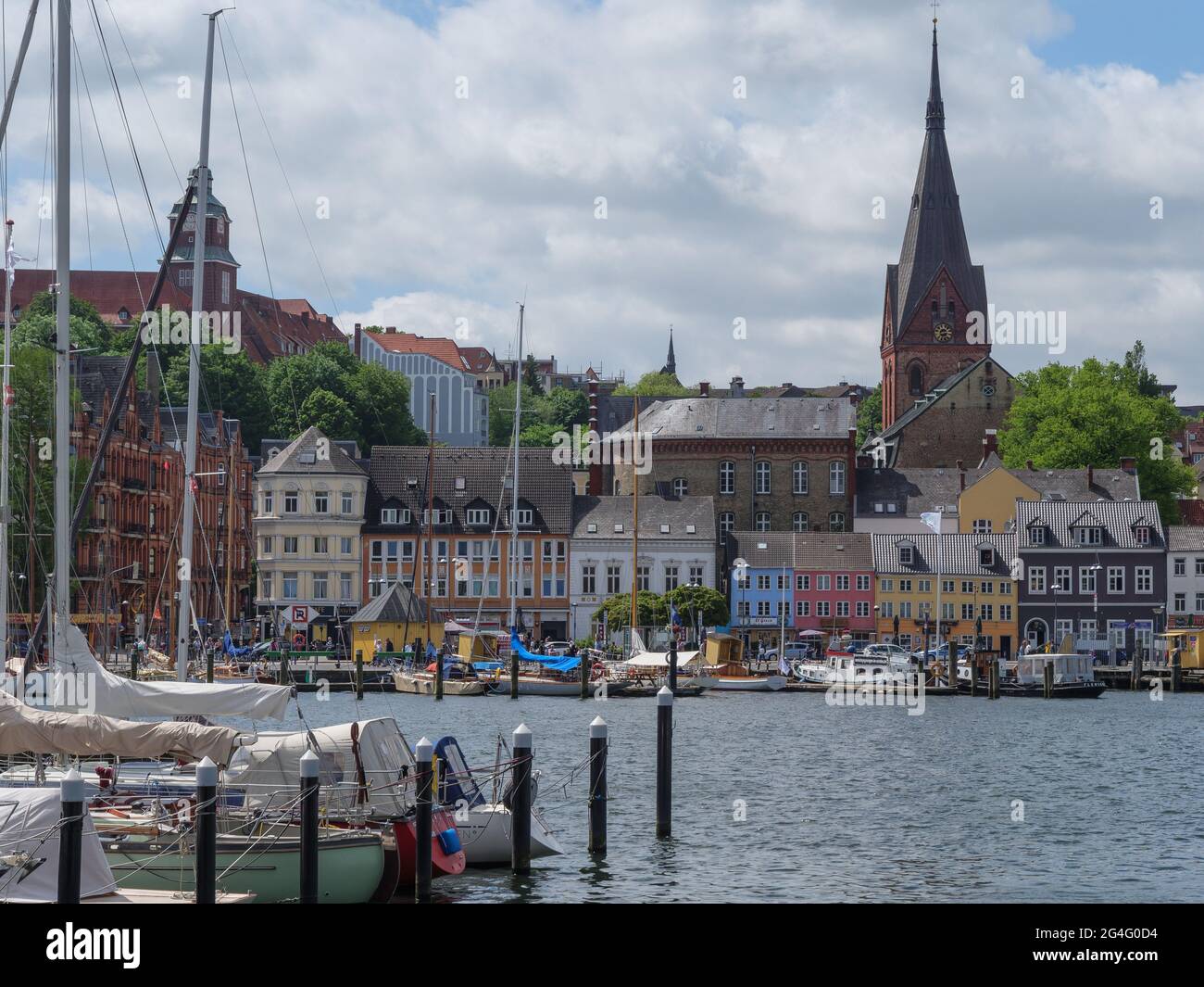 the german city of flensburg Stock Photo - Alamy