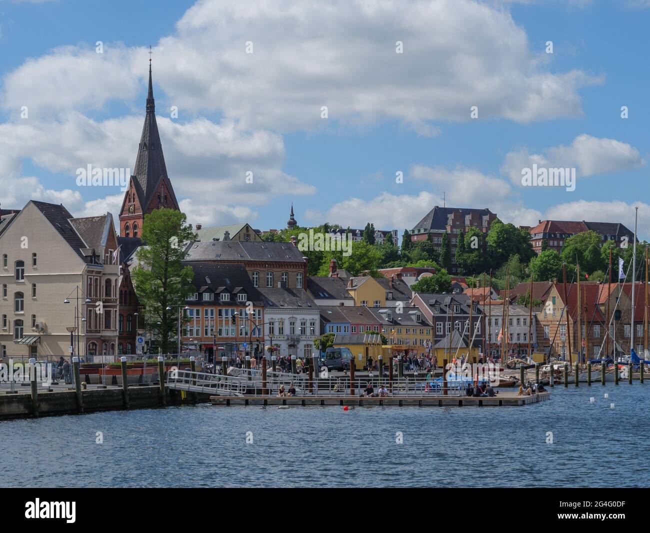 the german city of flensburg Stock Photo - Alamy