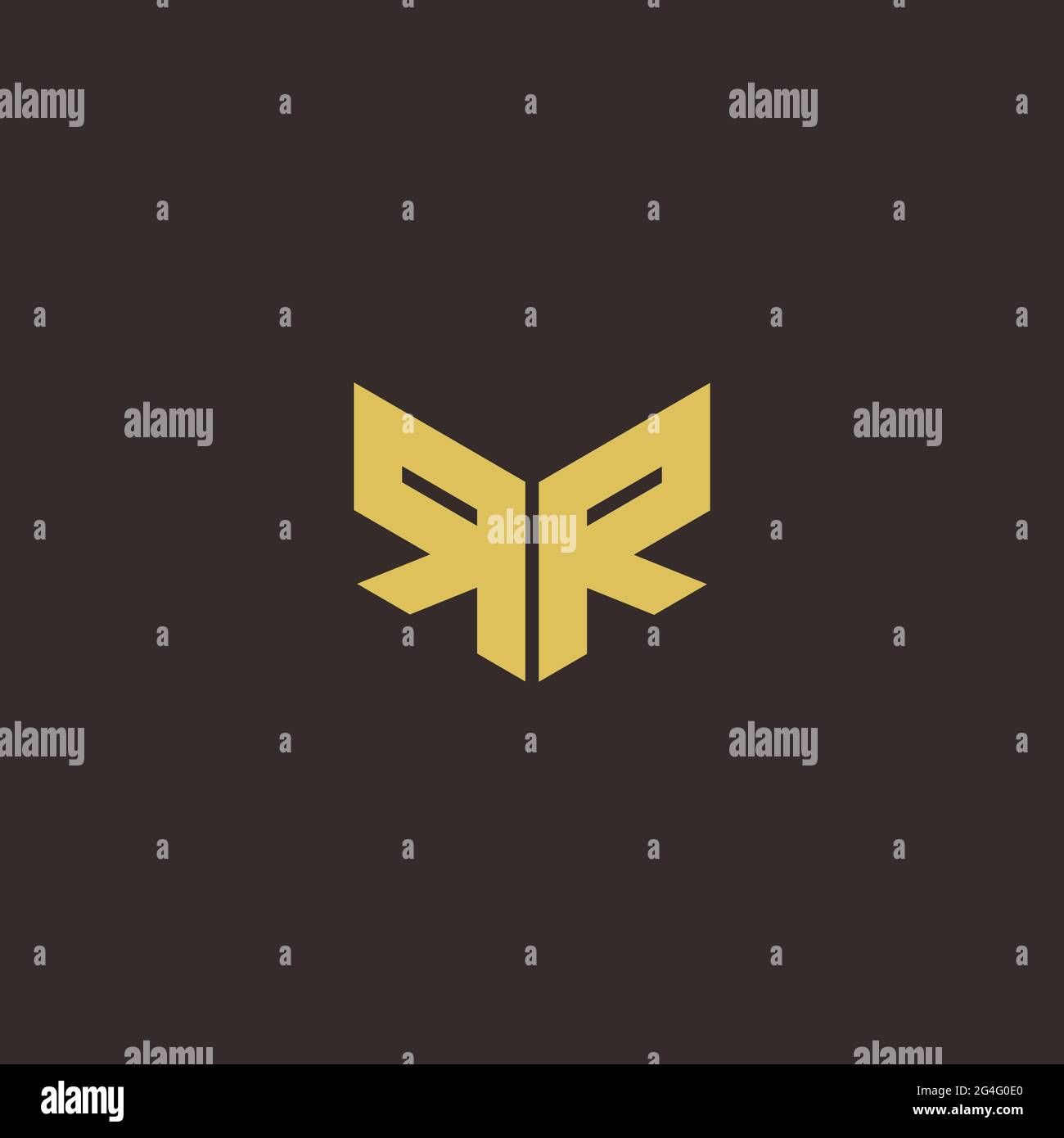 Rr initials logo hi-res stock photography and images - Alamy