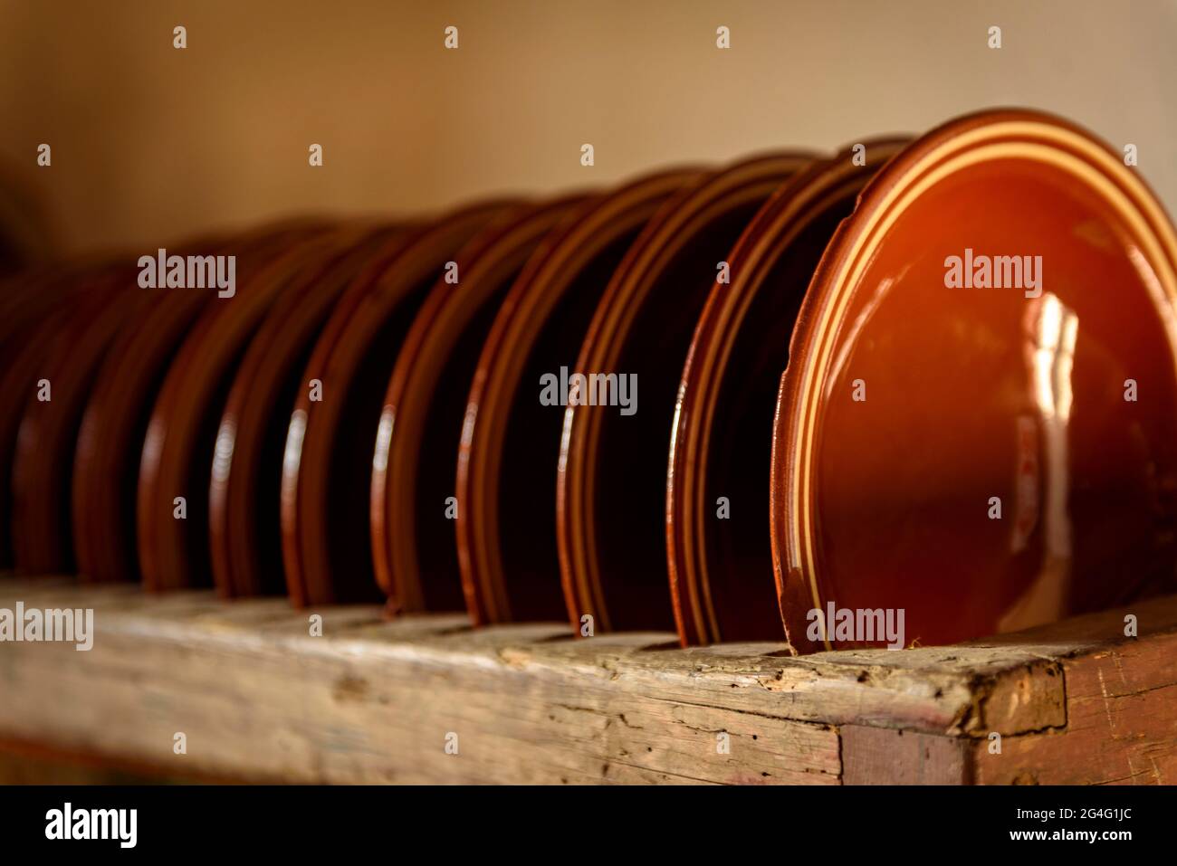 Recreation of an old farmhouse in the rooms of the Can Coll country ...