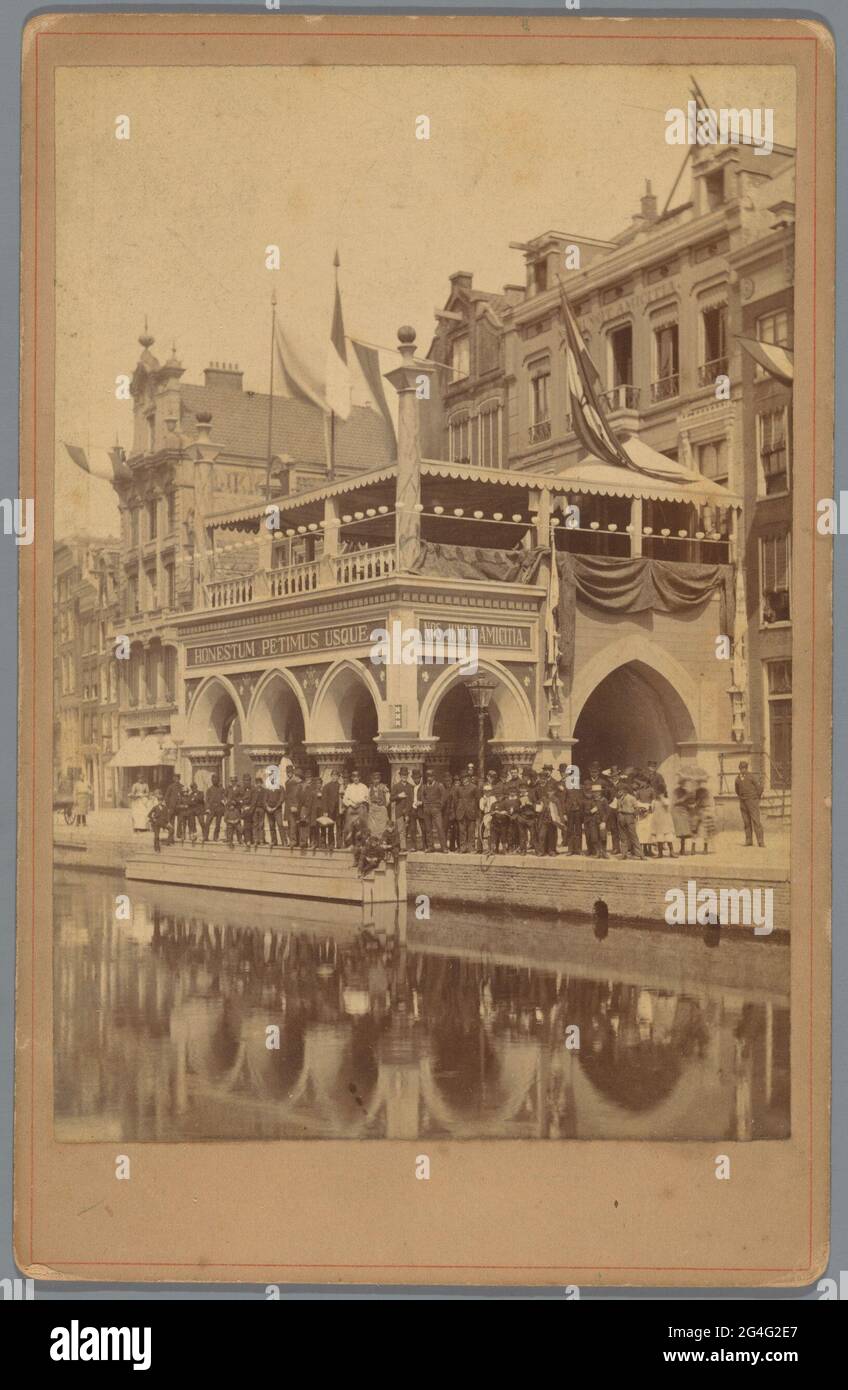 The Netherlands, Amsterdam, expansion for building on the Rokin, with a ...