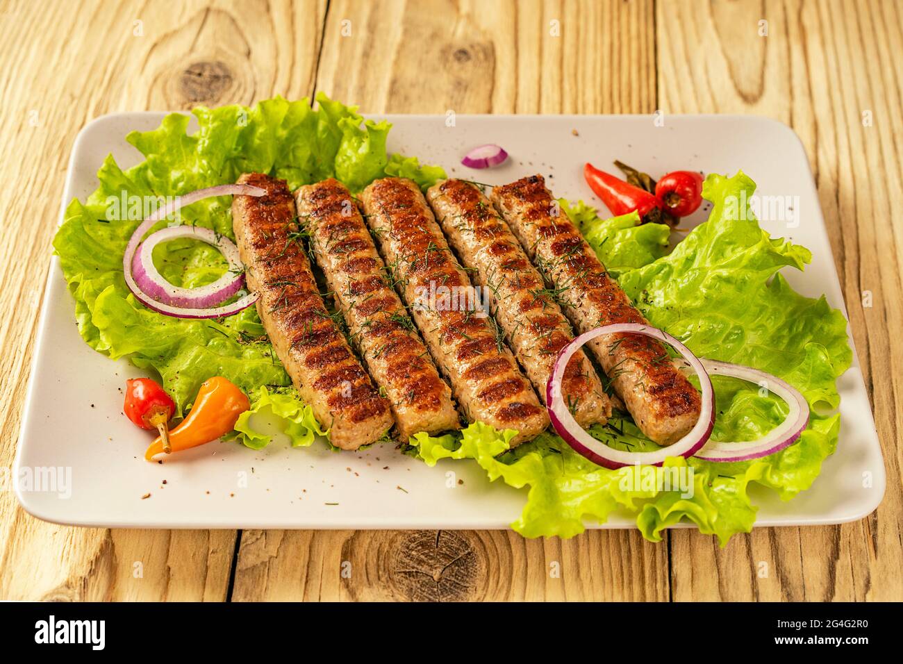 Barbecue grill bosnian food grilled hi-res stock photography and images ...