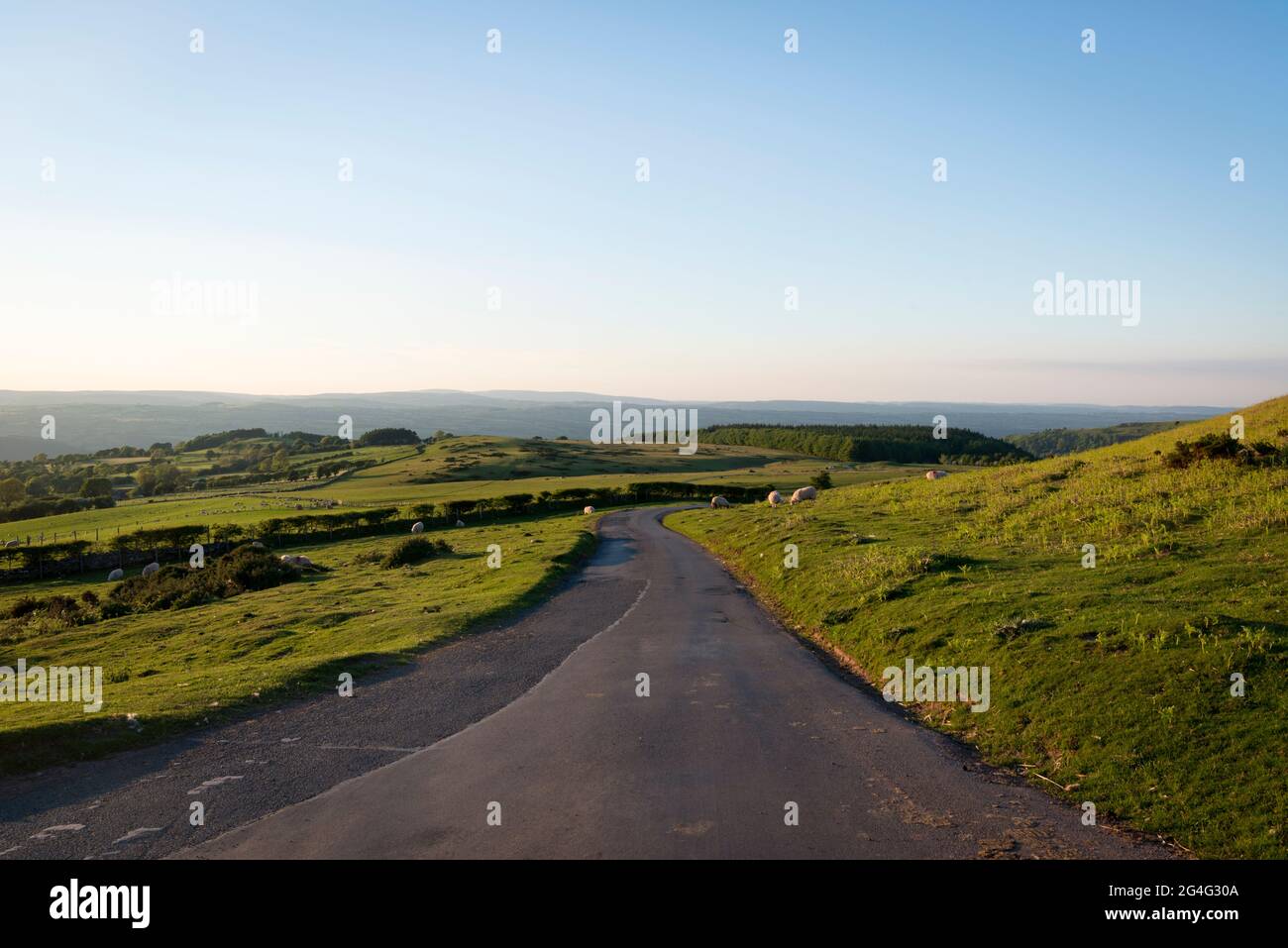 Hay Bluff in the Brecon Beacons, near Hay-on-Wye, Wales Stock Photo - Alamy