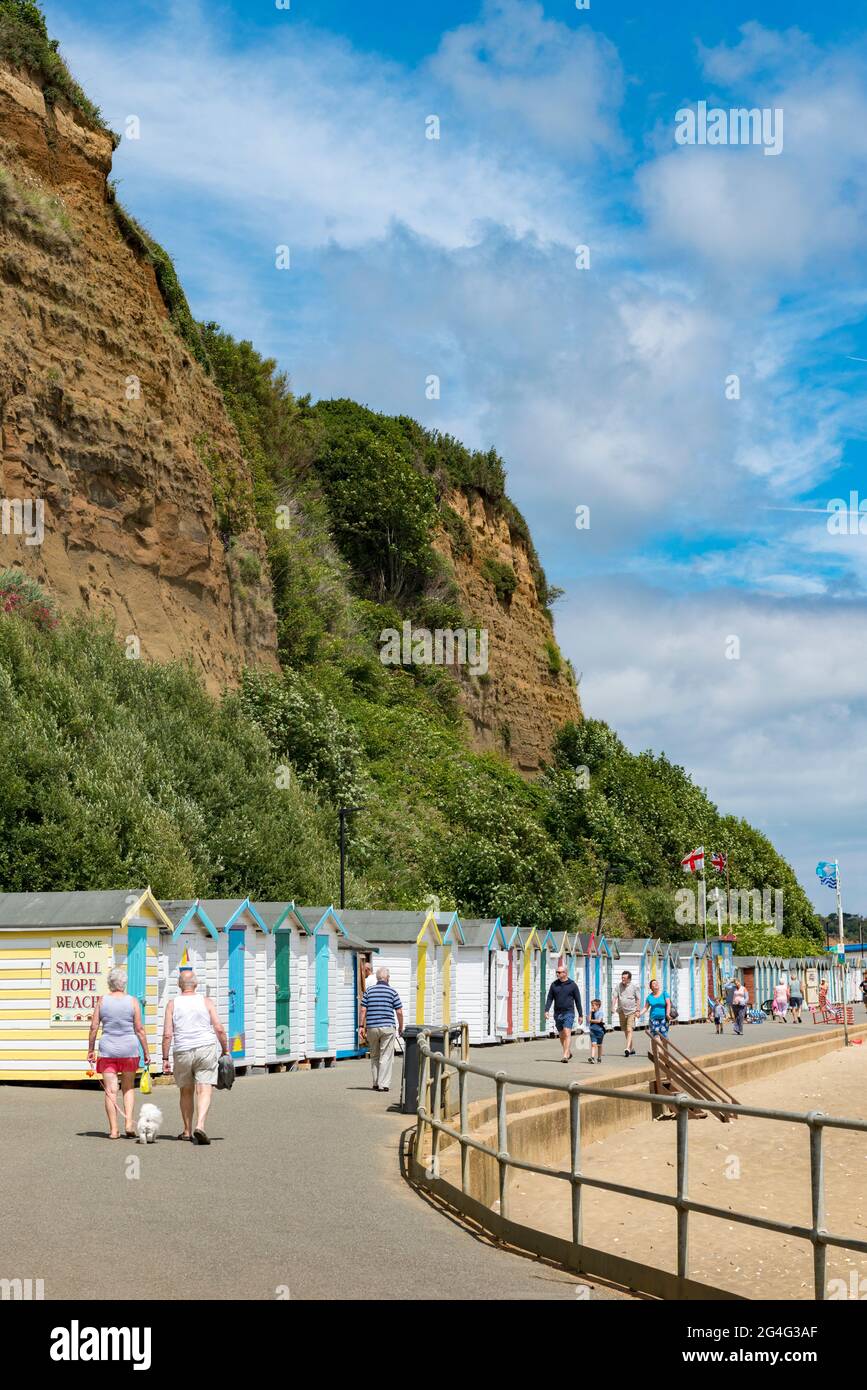 Small Hope Beach on the Isle of Wight, England, UK Stock Photo - Alamy