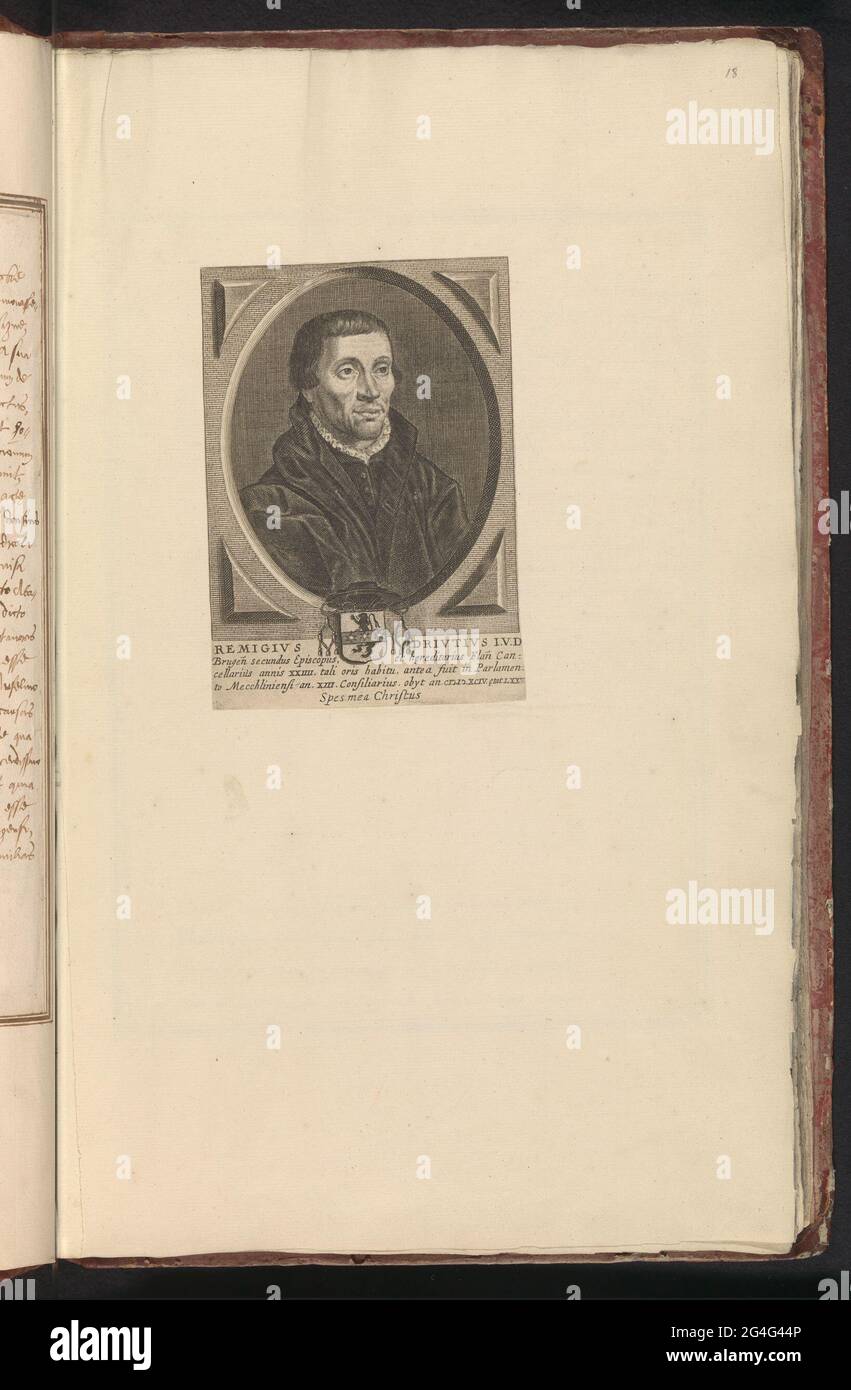 Portrait of Remigius Driutius. Portrait of Remigius Driutius, Bishop of ...
