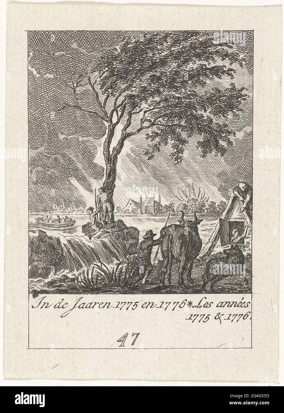 . The flood disasters of November 1775 and November 1776. Livestock and ...