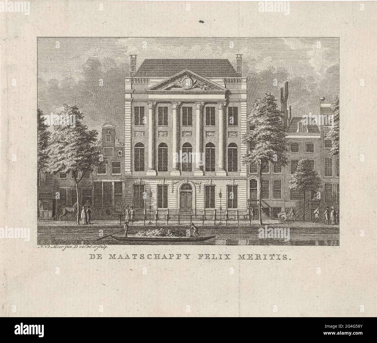 Amsterdam felix meritis building hi-res stock photography and images ...