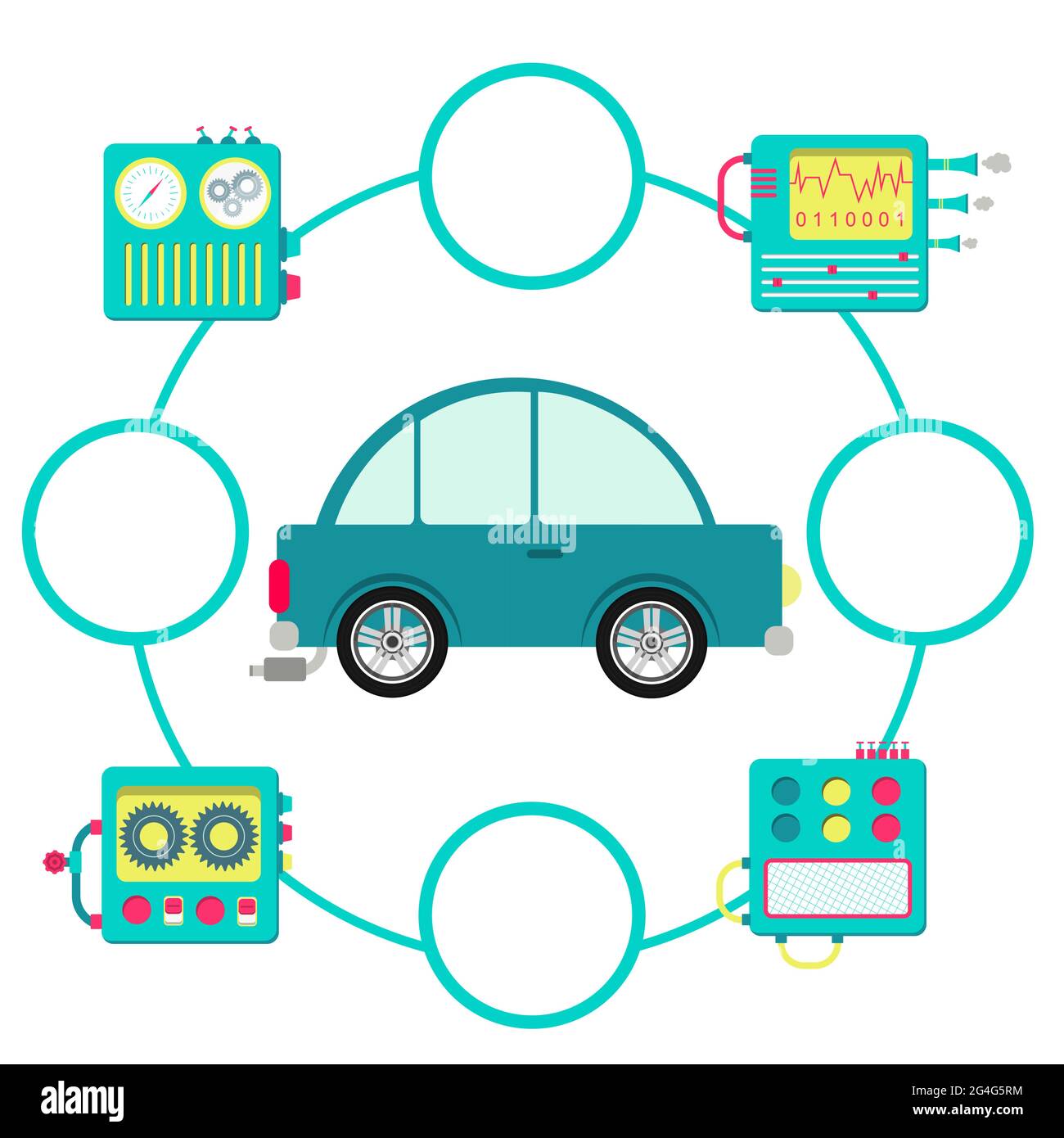 Car engine diagram hi-res stock photography and images - Alamy
