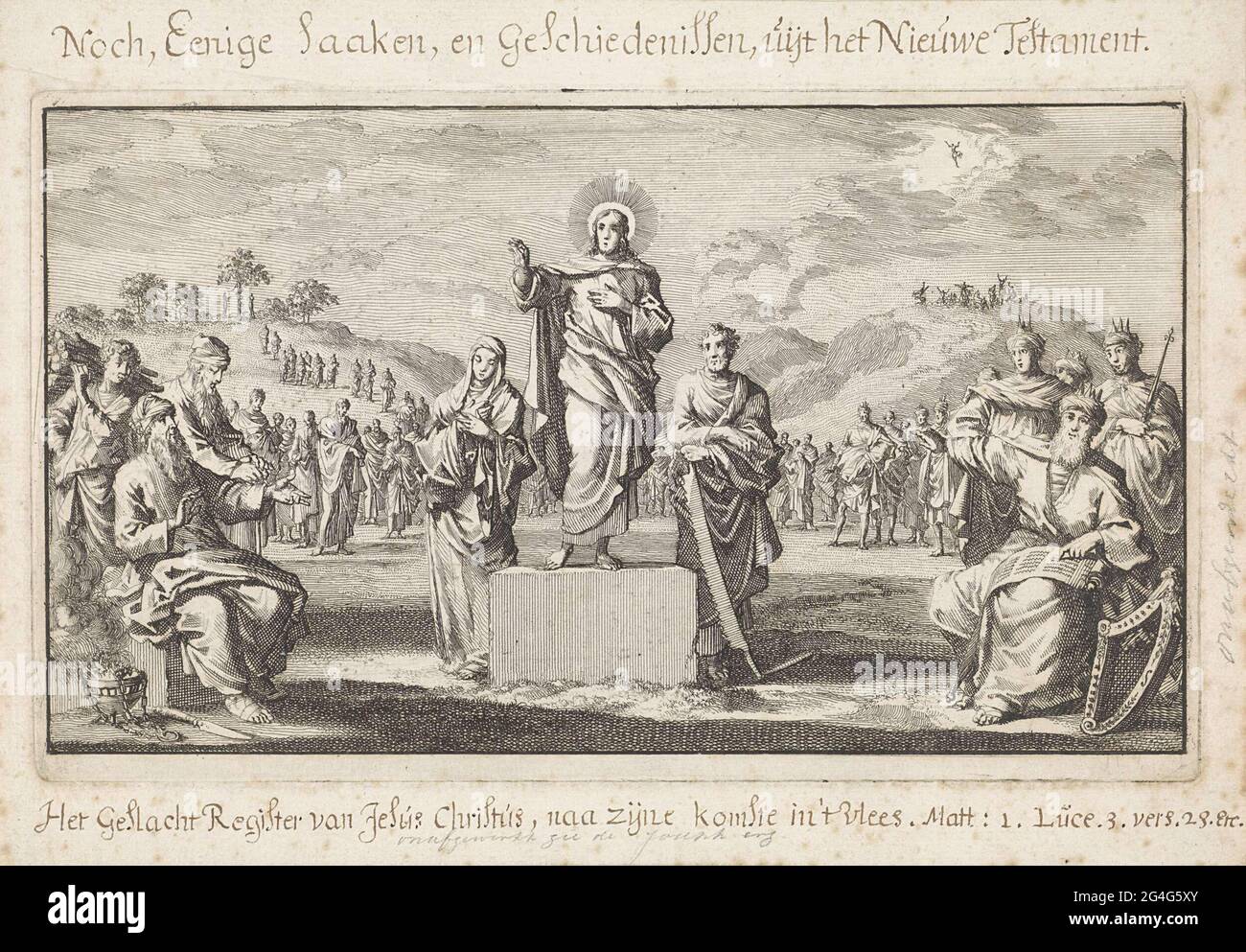 The three patriarchs in paradise hi-res stock photography and images ...