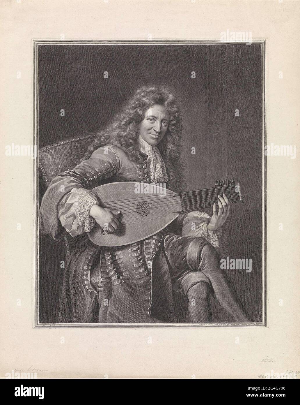 . Charles Mouton, composer / luitist (1626-1710), an important ...