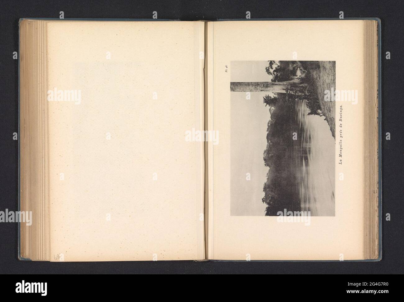 View of the Mongala near Businga; La Mongalla Près de Businga Stock ...