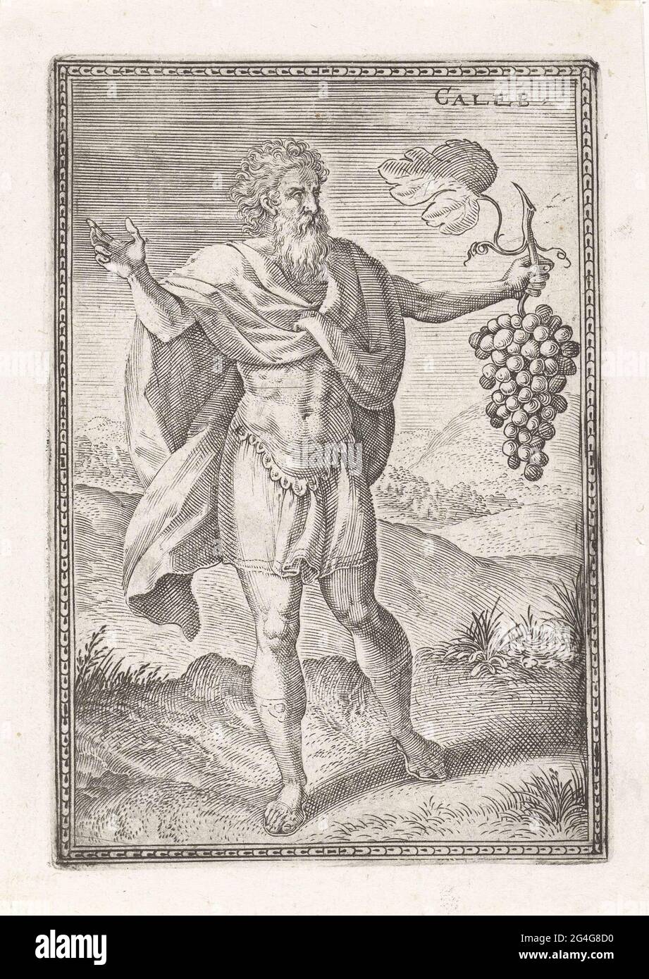 . Kaleb, one of the twelve scouts that the country of Canaan had to ...