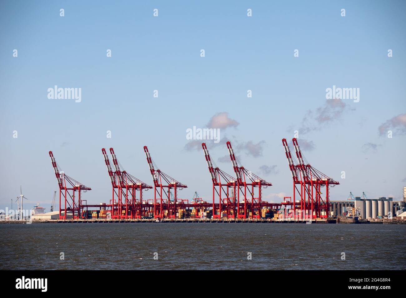 Port of Liverpool Stock Photo - Alamy
