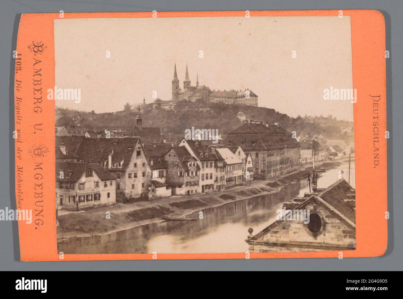 The Regnitz and the Michaelsberg Stock Photo - Alamy