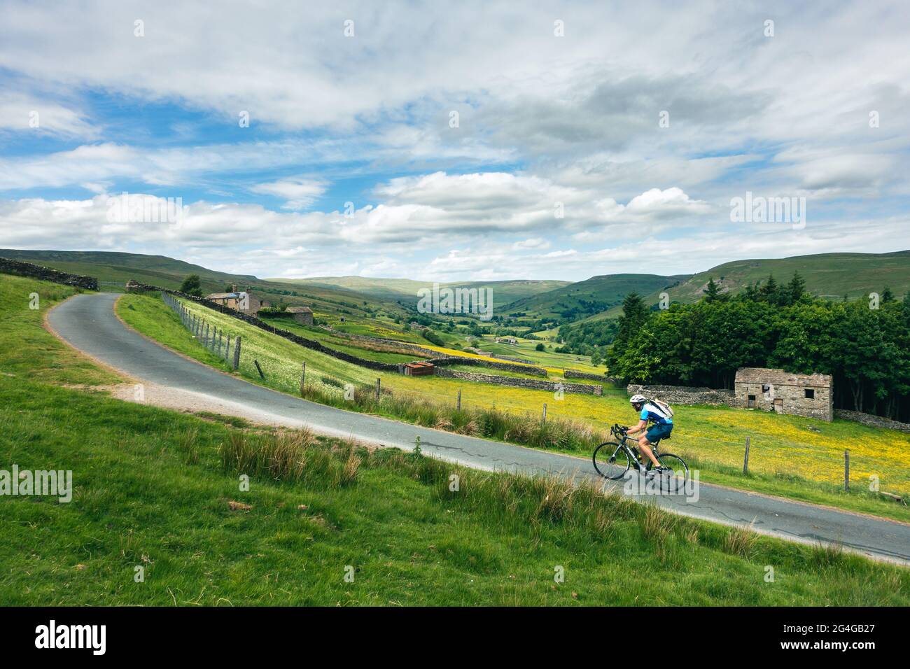 Bikers park up hi-res stock photography and images - Alamy