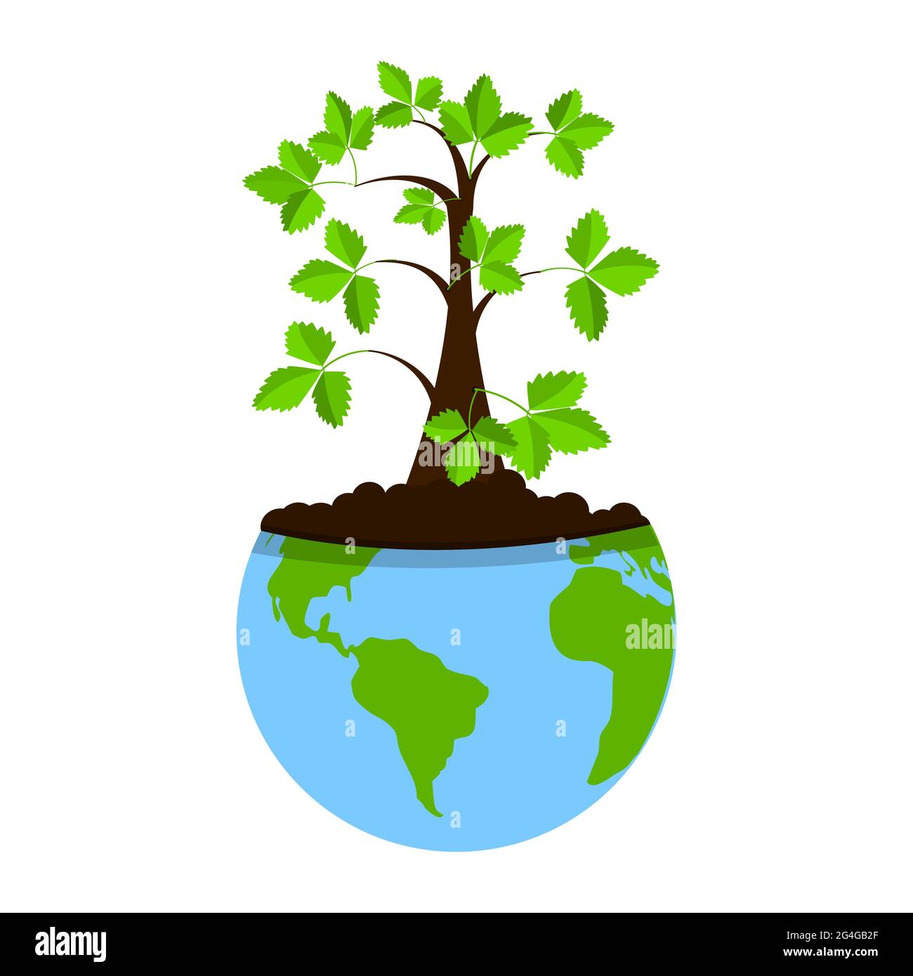 Conservation of the planet Stock Vector Images - Alamy