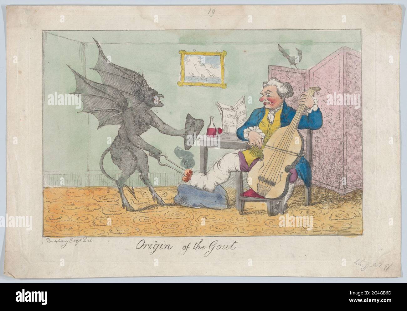 Gout cartoon hi-res stock photography and images - Alamy