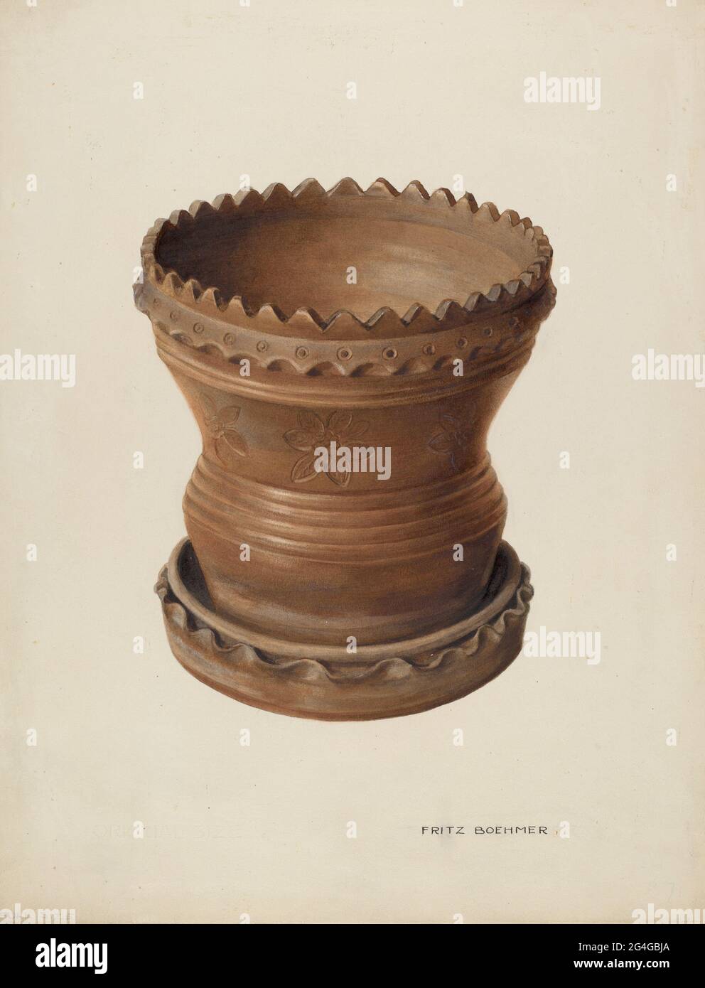 Flower Pot, c. 1939 Stock Photo - Alamy