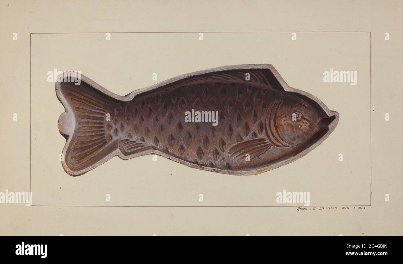 Fish Mold, c. 1938 Stock Photo - Alamy