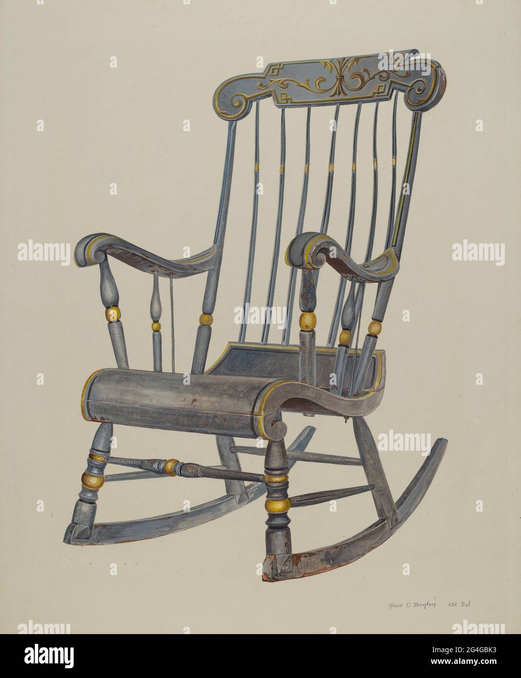 Rocking Chair, 1935/1942 Stock Photo - Alamy