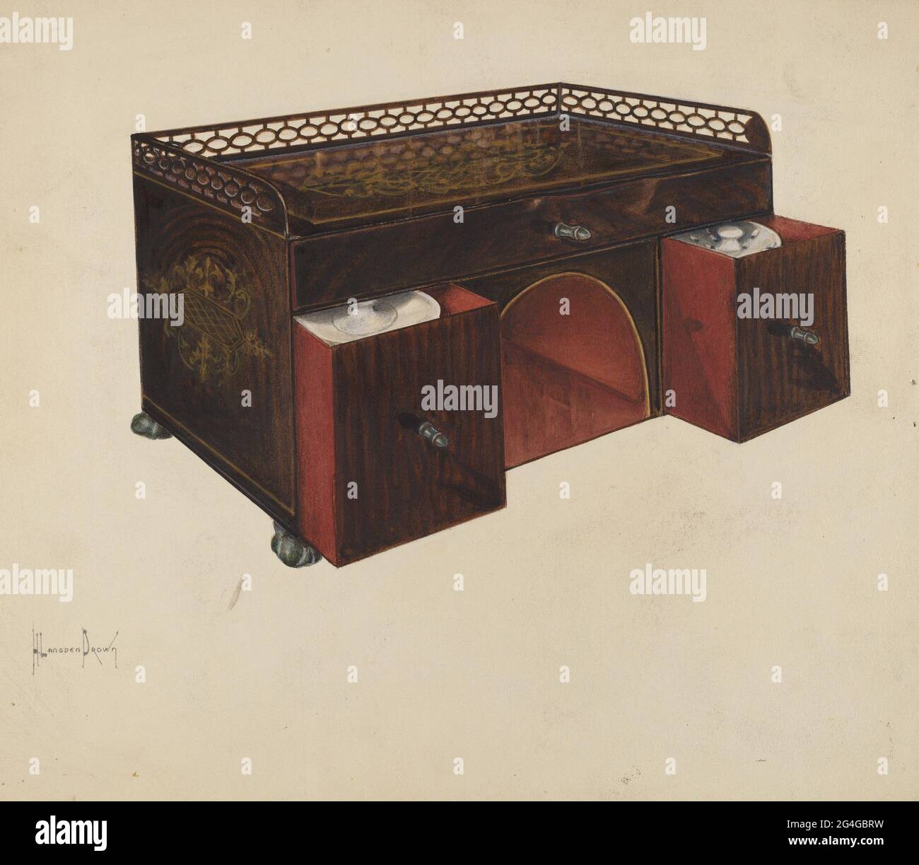 Painted ink stand hi-res stock photography and images - Alamy