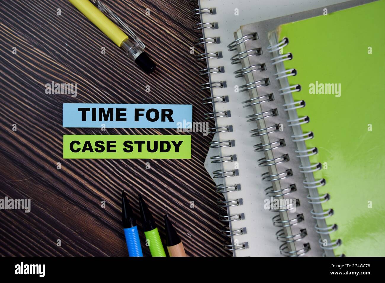 Case study message writing on hi-res stock photography and images - Alamy