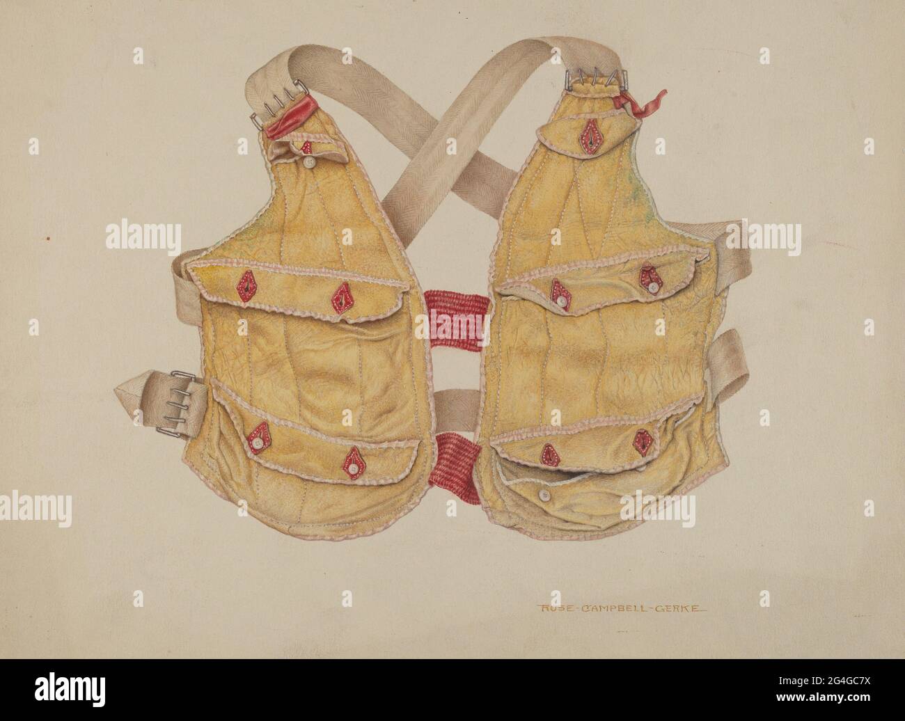 Money Vest, c. 1939 Stock Photo - Alamy