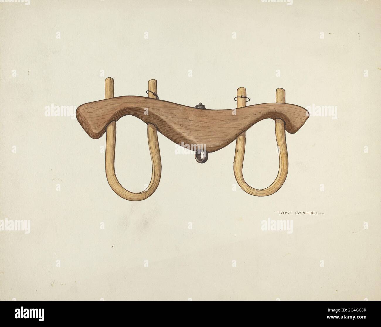 Yoke of oxen hi-res stock photography and images - Alamy