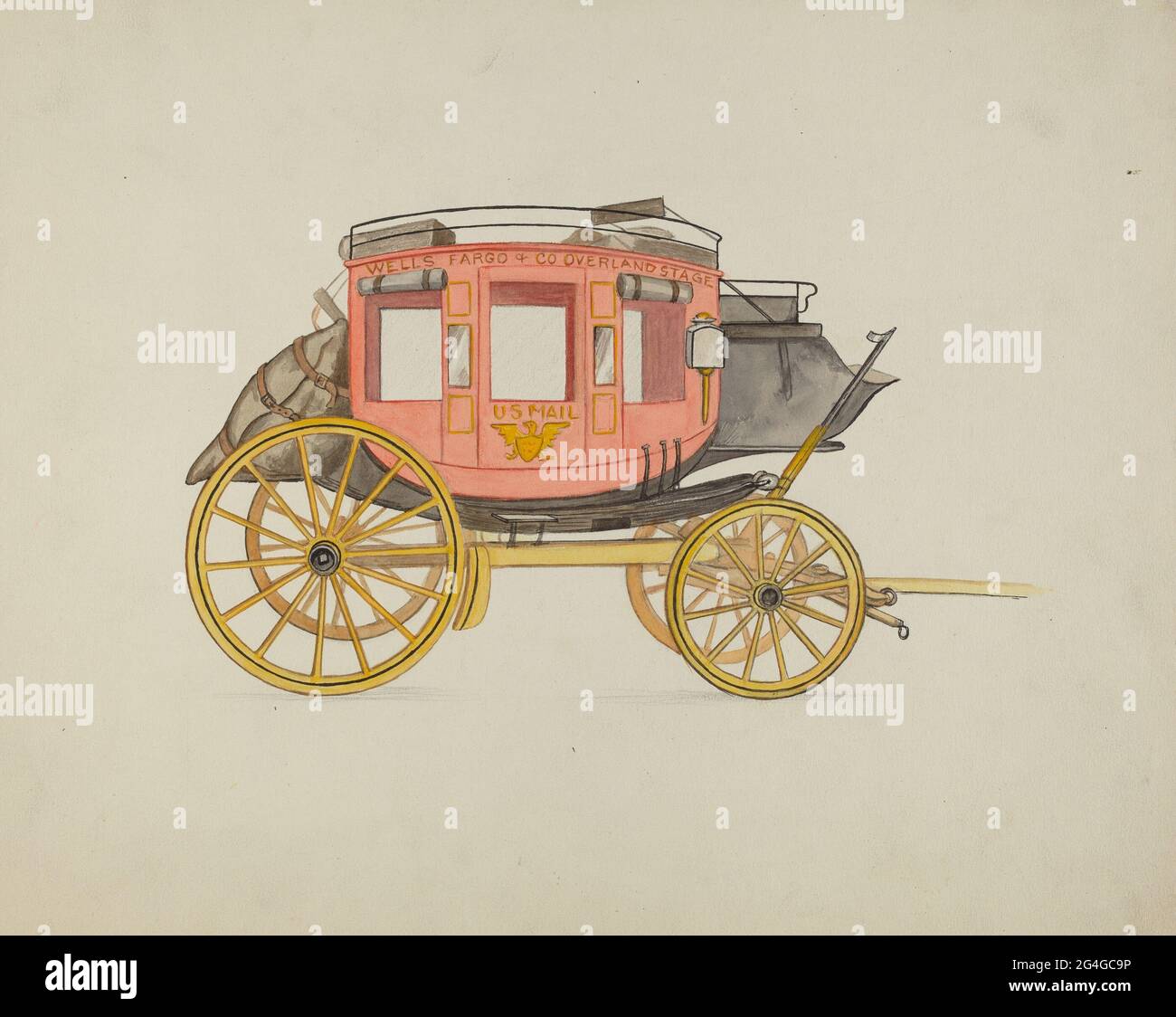American mail coach hi-res stock photography and images - Alamy