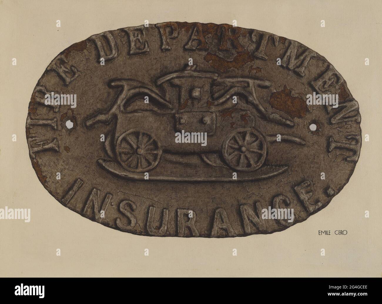 Insurance firemark hi-res stock photography and images - Alamy