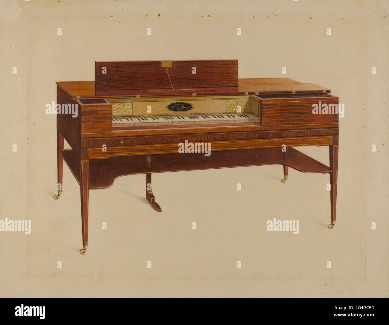 Piano Forte, c. 1936 Stock Photo - Alamy