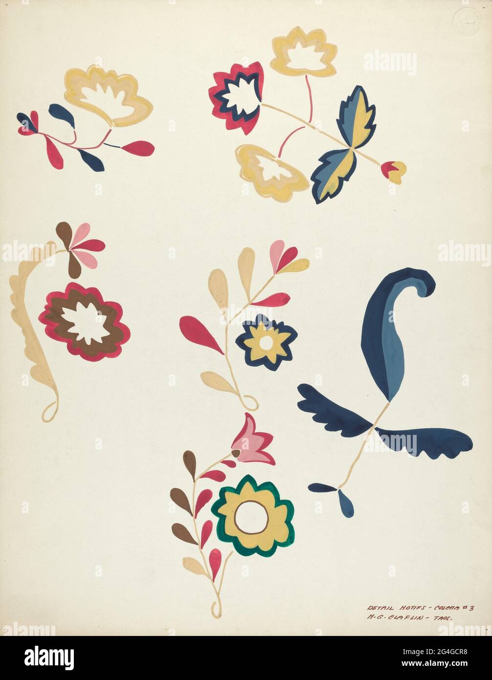 Design from a Proposed Portfolio, 1935/1942 Stock Photo - Alamy