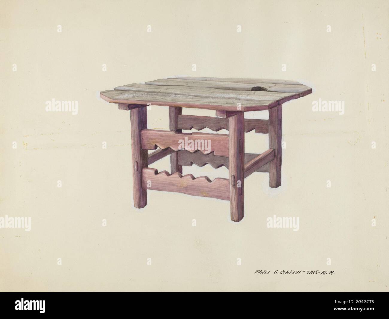 Small Table, c. 1937 Stock Photo - Alamy