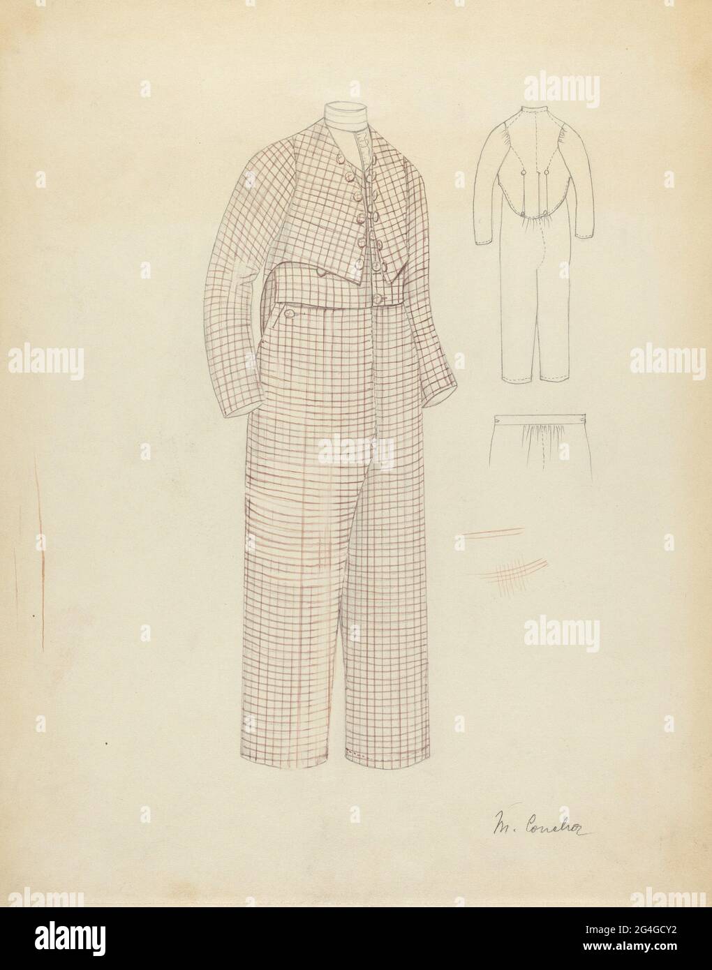 Chequered suit hi-res stock photography and images - Alamy