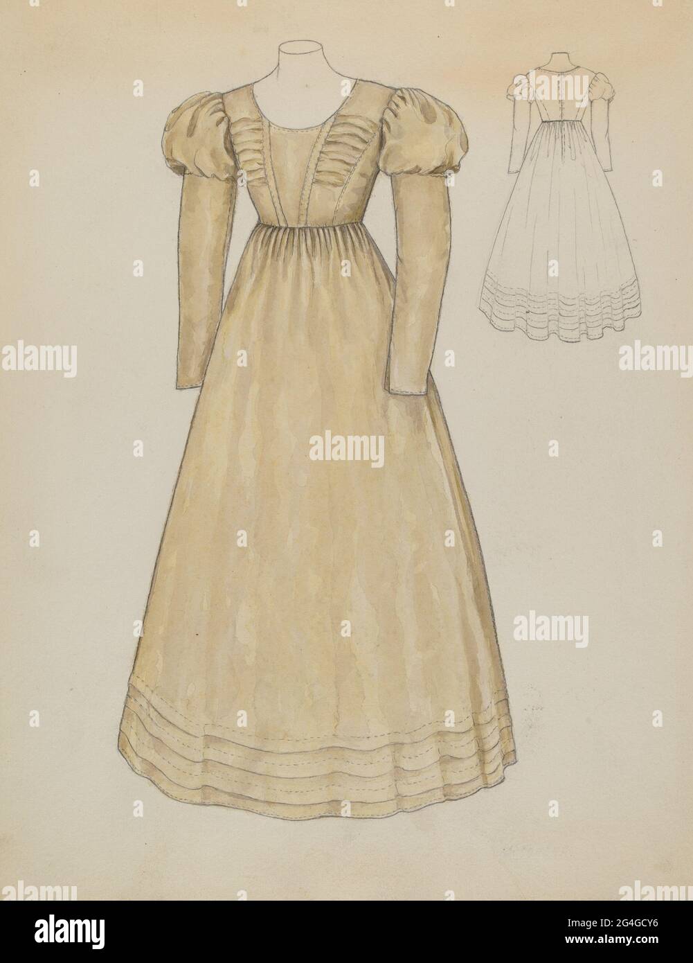 Quaker Dress, c. 1936 Stock Photo - Alamy