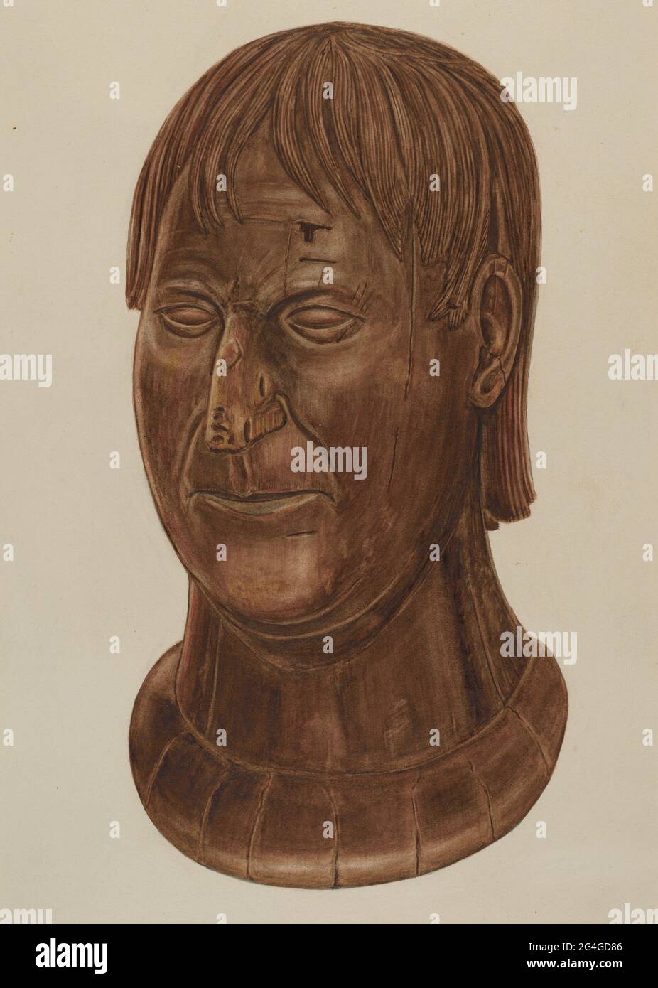 Bust of P.J. Landry, c. 1937 Stock Photo - Alamy