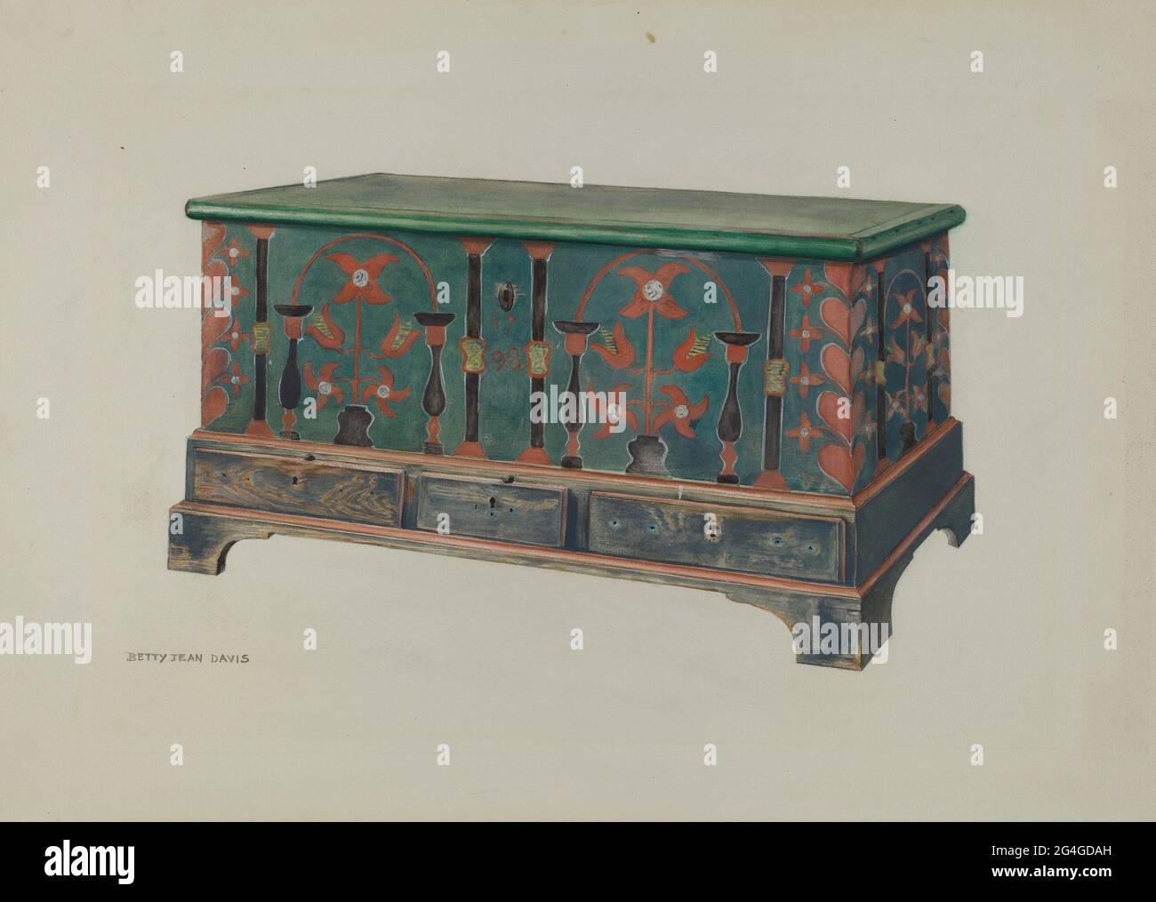 German chest of drawers hi-res stock photography and images - Alamy