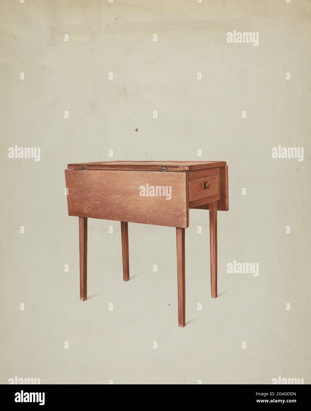 Shaker Sewing Table, 1935/1942 Stock Photo - Alamy