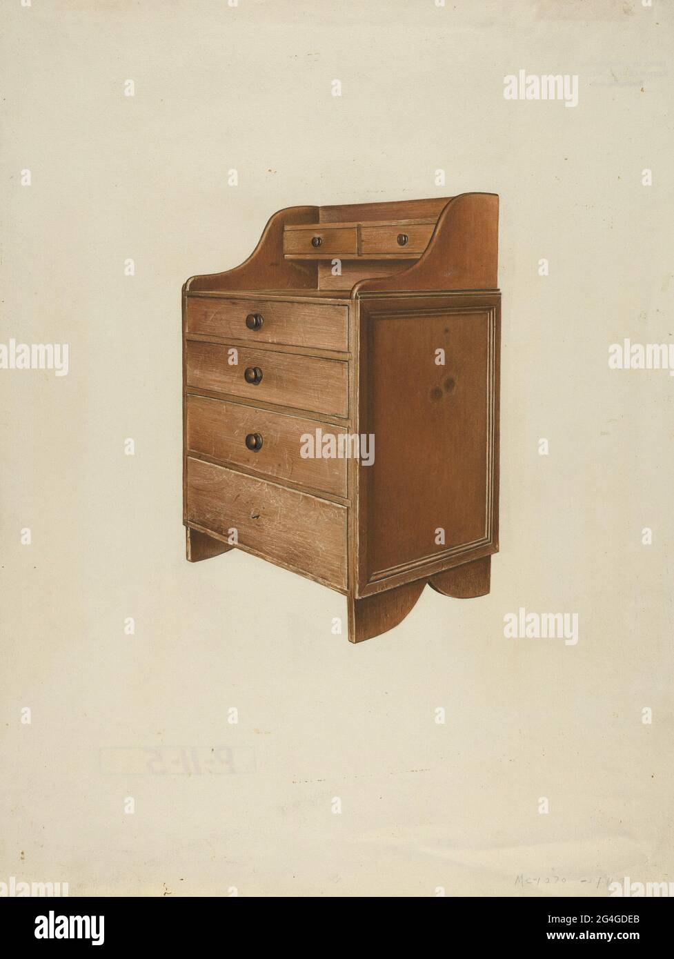 Shaker Sewing Desk, 1935/1942 Stock Photo - Alamy