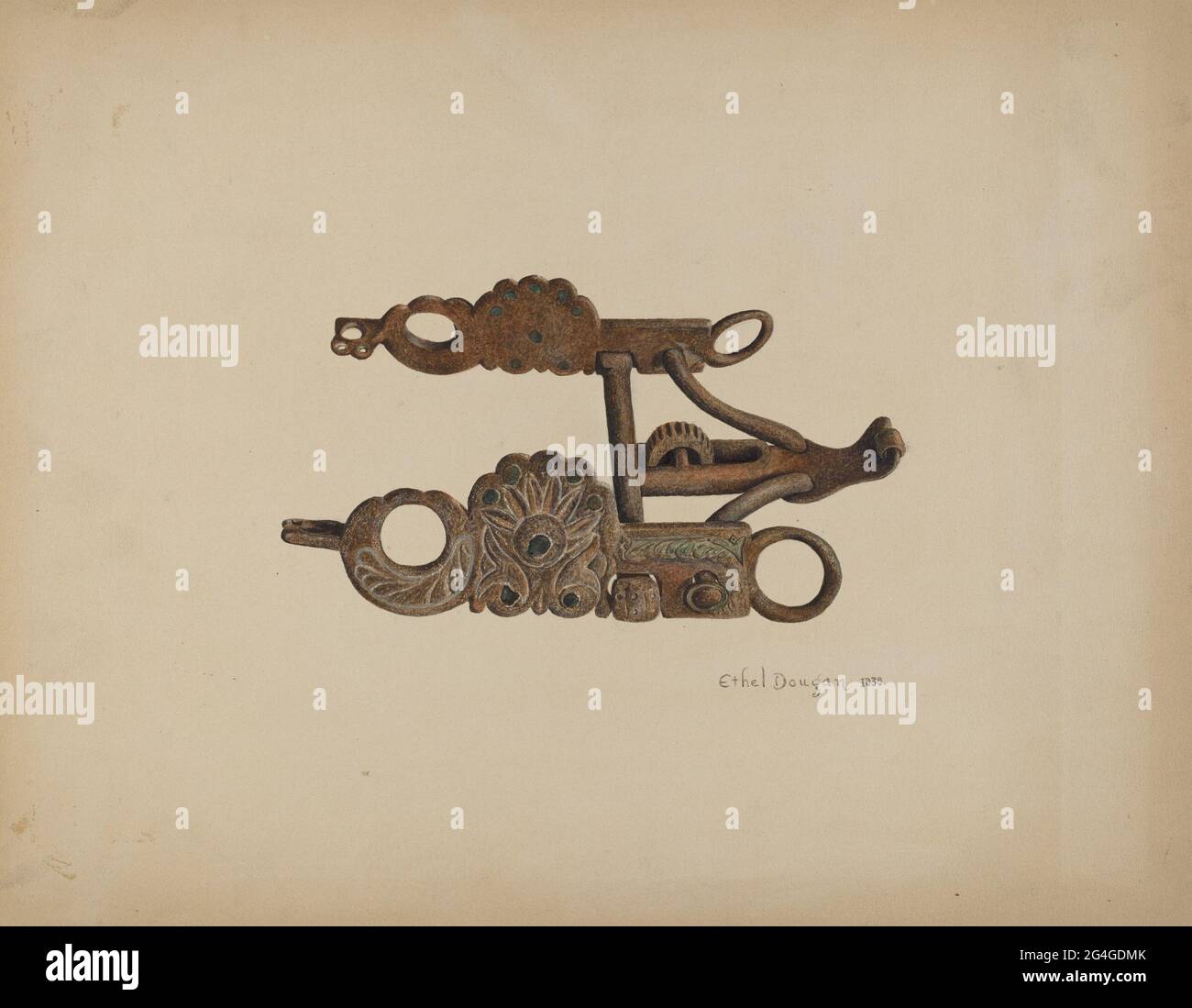 Iron Bit, 1939 Stock Photo - Alamy