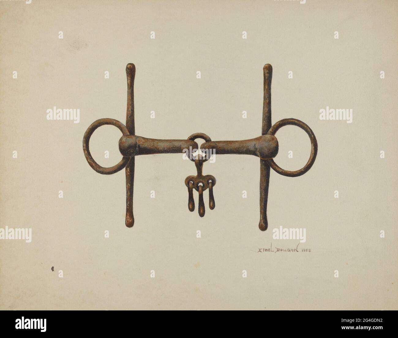 Horse bit drawing hi-res stock photography and images - Alamy
