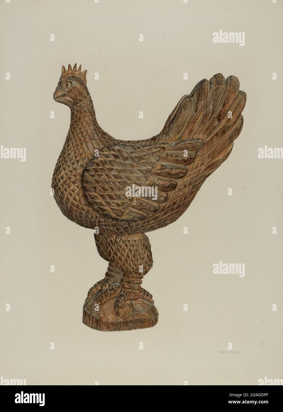 Rooster, c. 1940 Stock Photo - Alamy